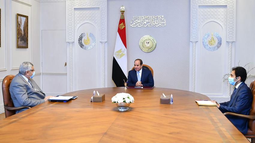 President El-Sisi Meets the Presidential Advisor for Health and ...