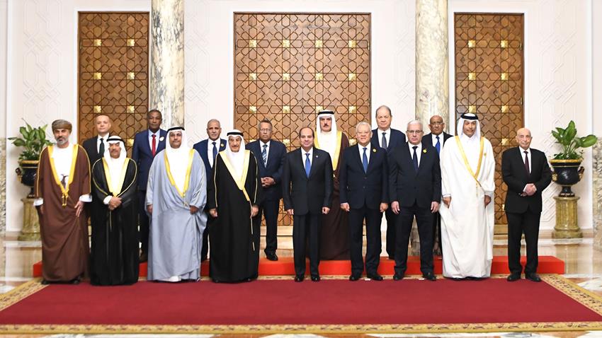 President El-Sisi Meets Speakers of Arab Parliaments Attending Arab ...
