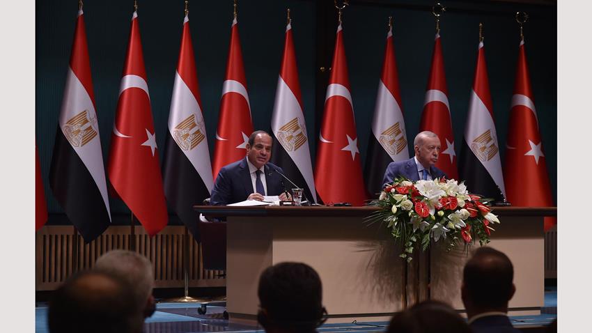President El-Sisi’s Speech at Joint Press Conference with Turkish ...
