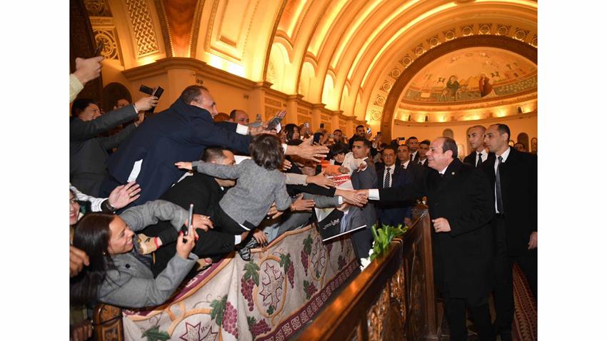 President El-Sisi Attends Coptic Christmas Celebrations